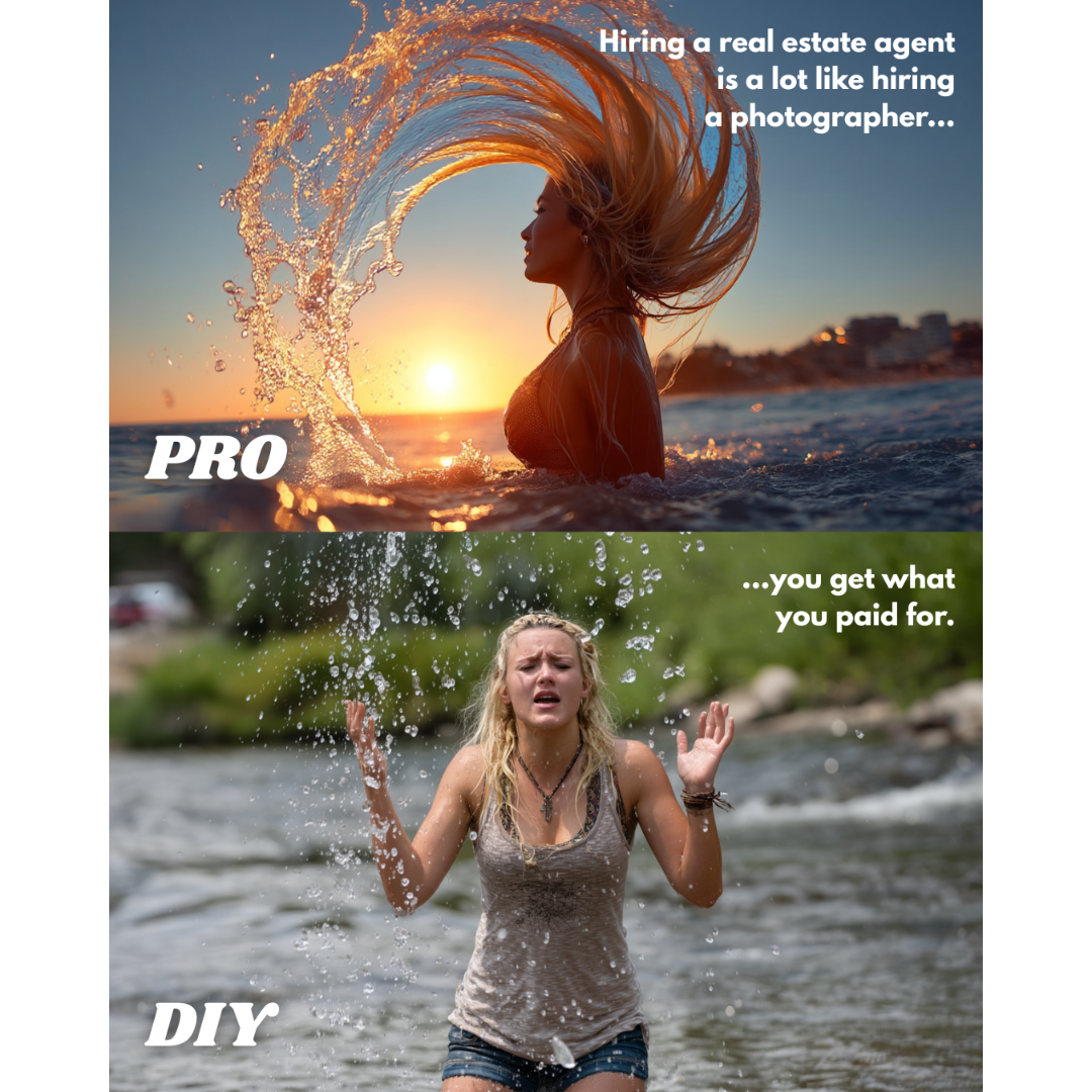 Pro Vs DIY Meme | Real Estate Agent Value Humor – SoSocial